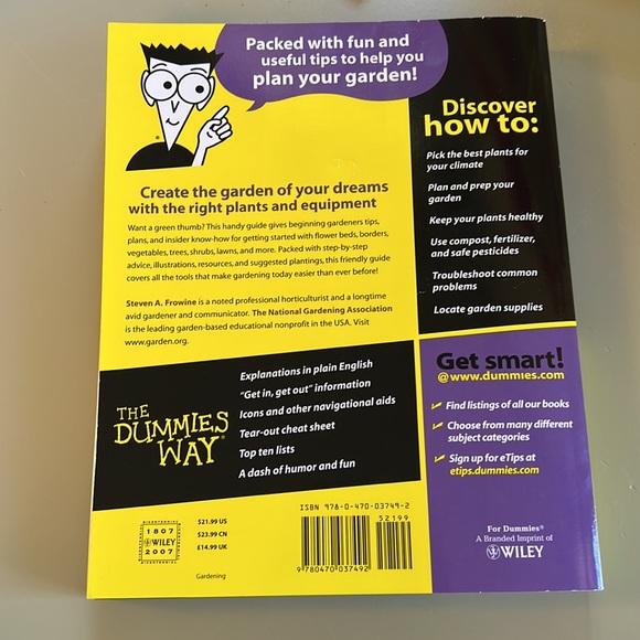 Other | Gardening Basics For Dummies | Poshmark